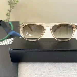 Cutler And Gross | Accessories | Cutler And Gross Aviator Glasses Green ...